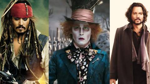 johnny depp different roles