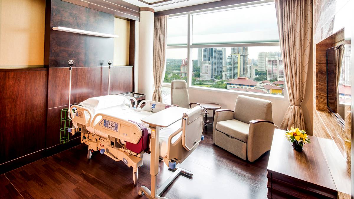 The 10 Most Luxurious Hospital Rooms In The World