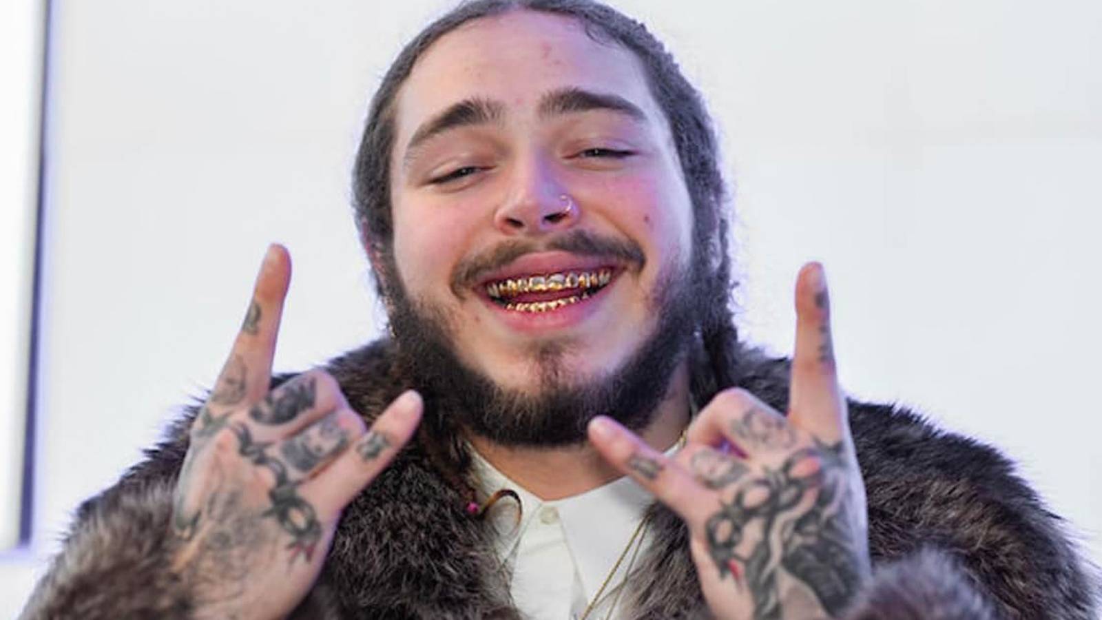 We Can't Unsee: Post Malone's Mustache Looks Like Two Dogs Kissing