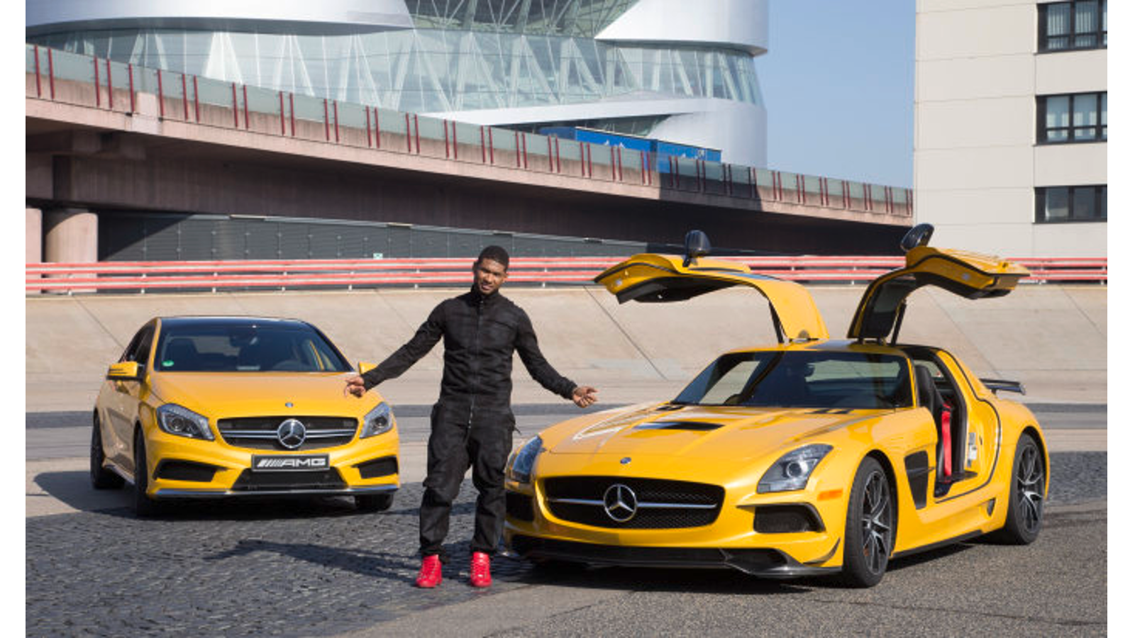 A Peek Inside Usher's Humble Car Collection