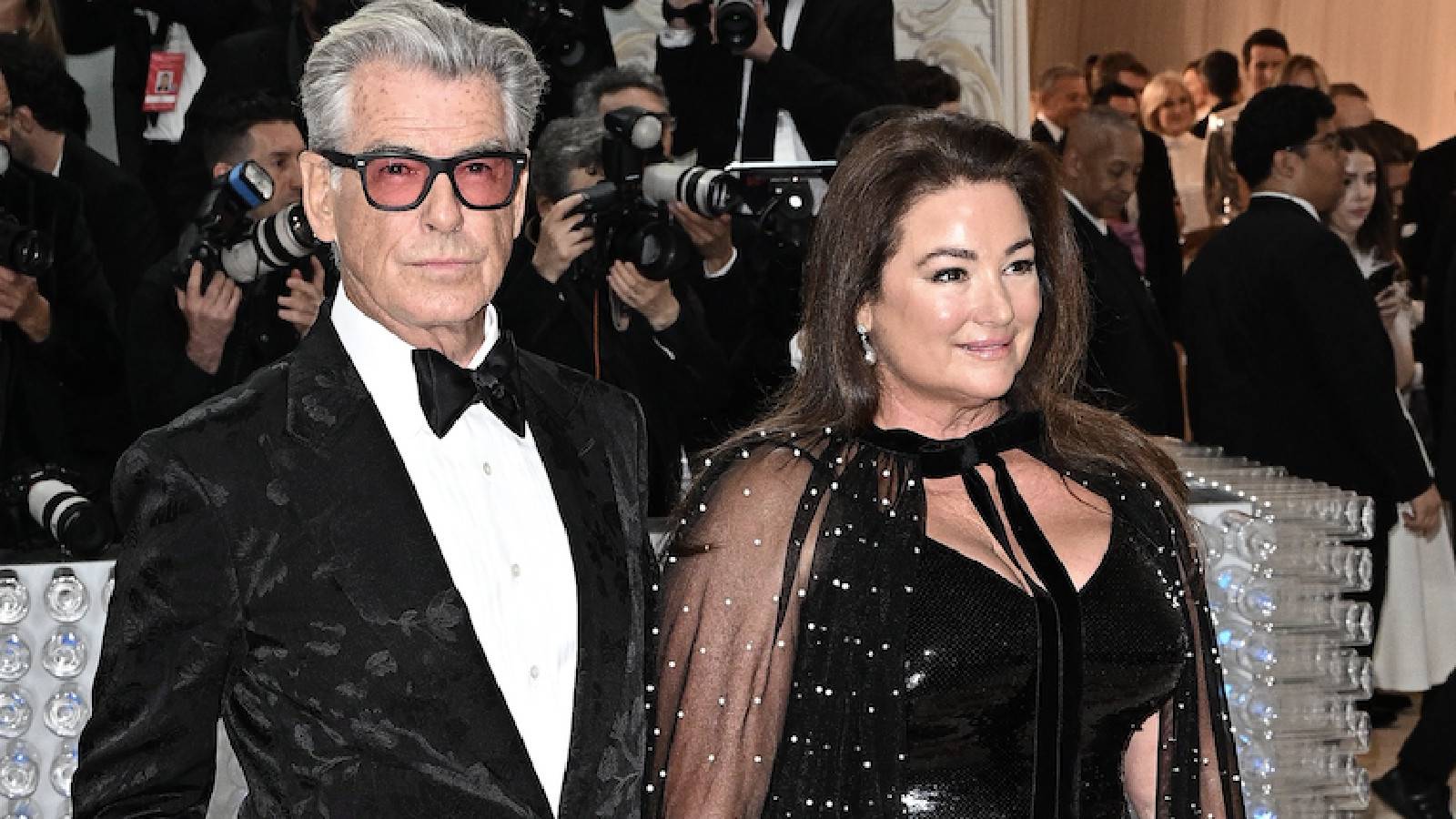 Pierce Brosnan Spoils Wife Keely With 60 Red Roses On 60th Birthday