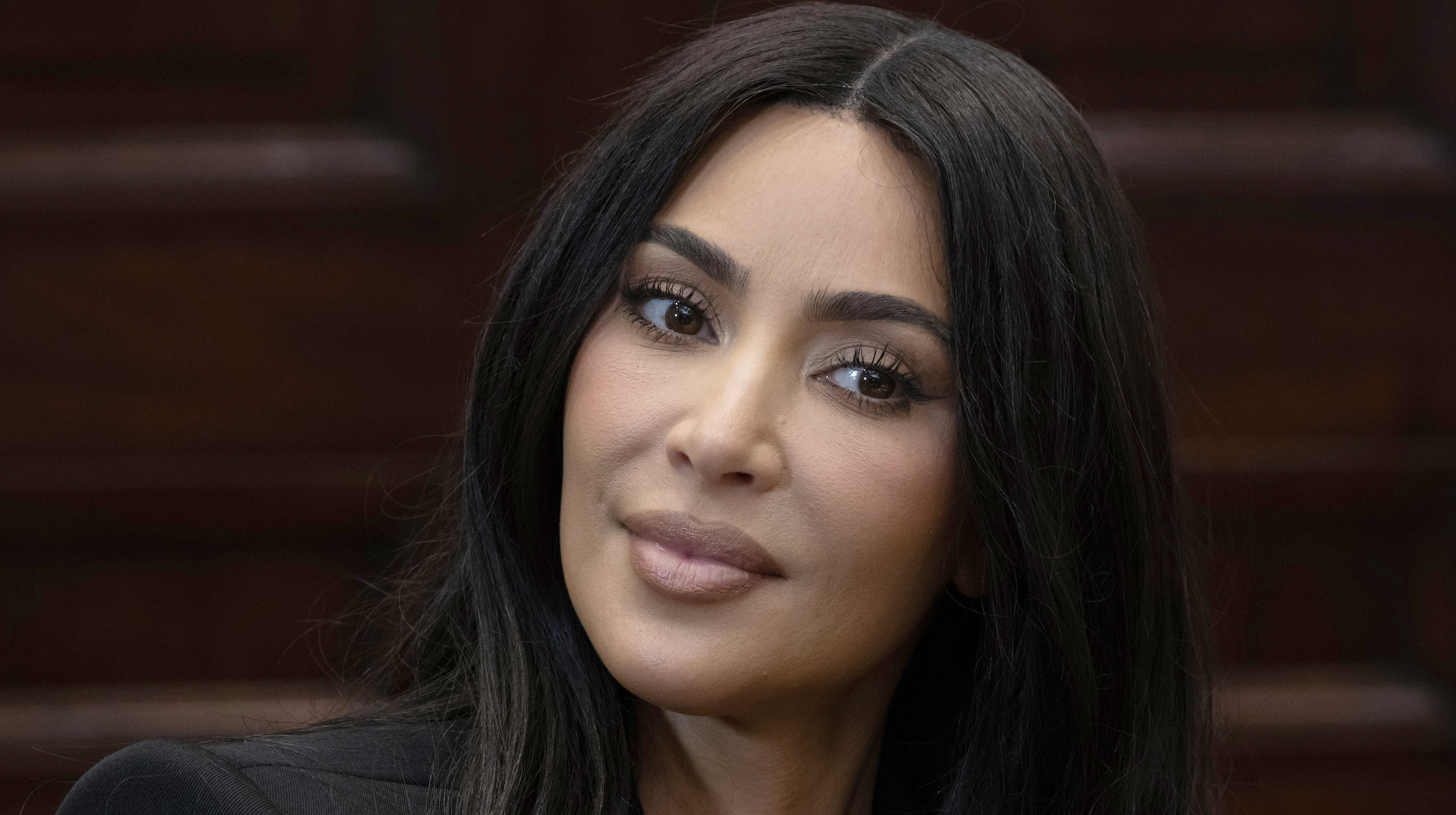 Kim Kardashian Steps Out In $7,500 Fur Coat After PETA Backlash