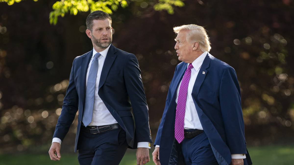 Eric Trump-Backed Firm Bags $24 Million Contract From His Father's ...